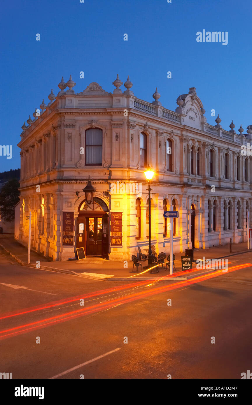 Historische Kriterium Hotel Oamaru Südinsel Neuseeland Stockfotografie ...