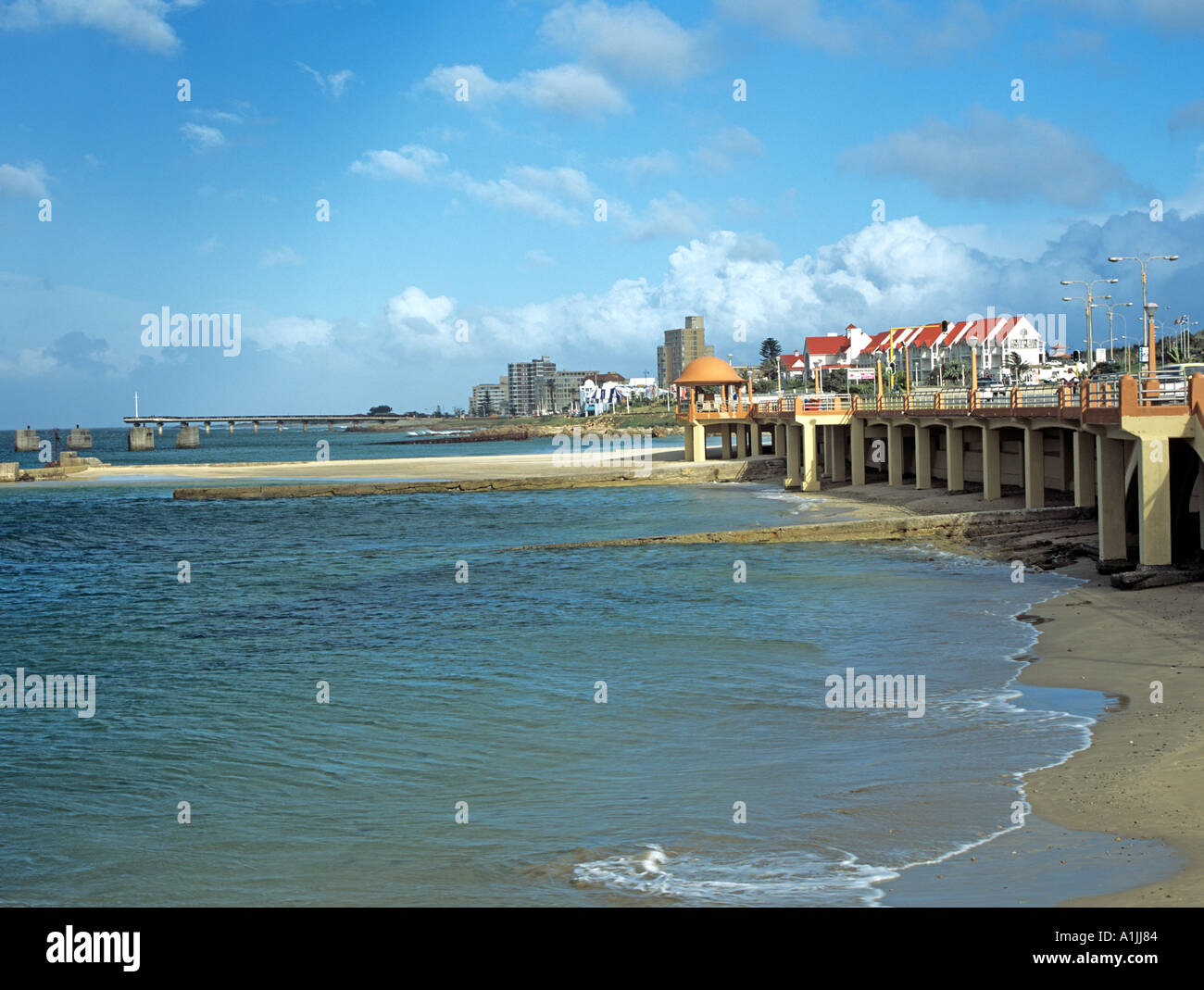 PORT ELIZABETH SOUTH AFRICA Oktober Kings Beach im Süden der Innenstadt ...