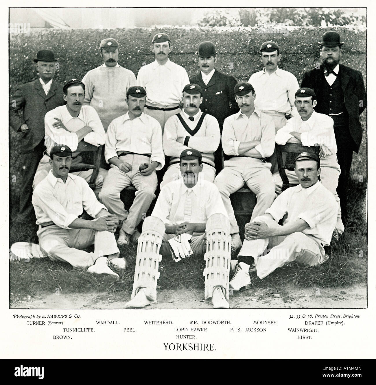 Yorkshire cricket team Stockfotos und -bilder Kaufen - Alamy