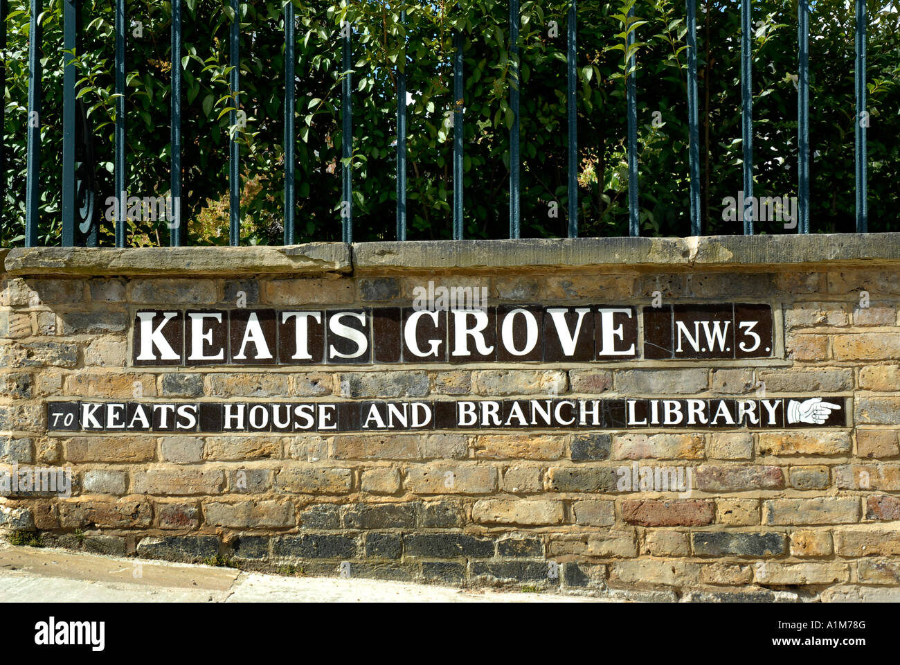 Keats grove -Fotos und -Bildmaterial in hoher Auflösung – Alamy