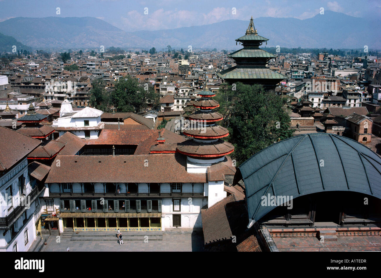 Königspalast Hanuman Dhoka Altstadt von Kathmandu-nepal Stockfotografie ...