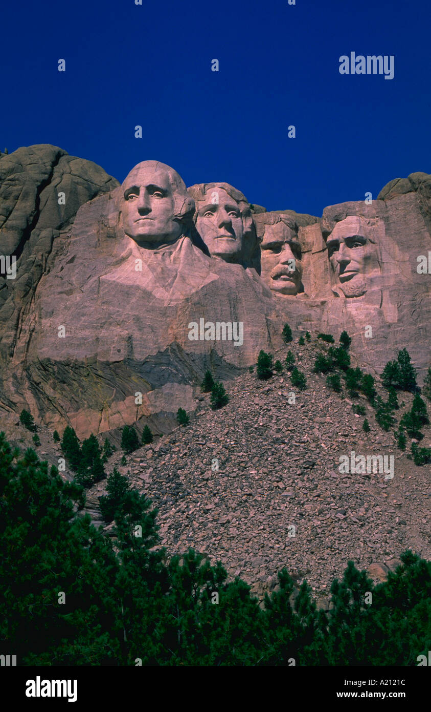 Mount rushmore sculptures of presidents george washington -Fotos und ...
