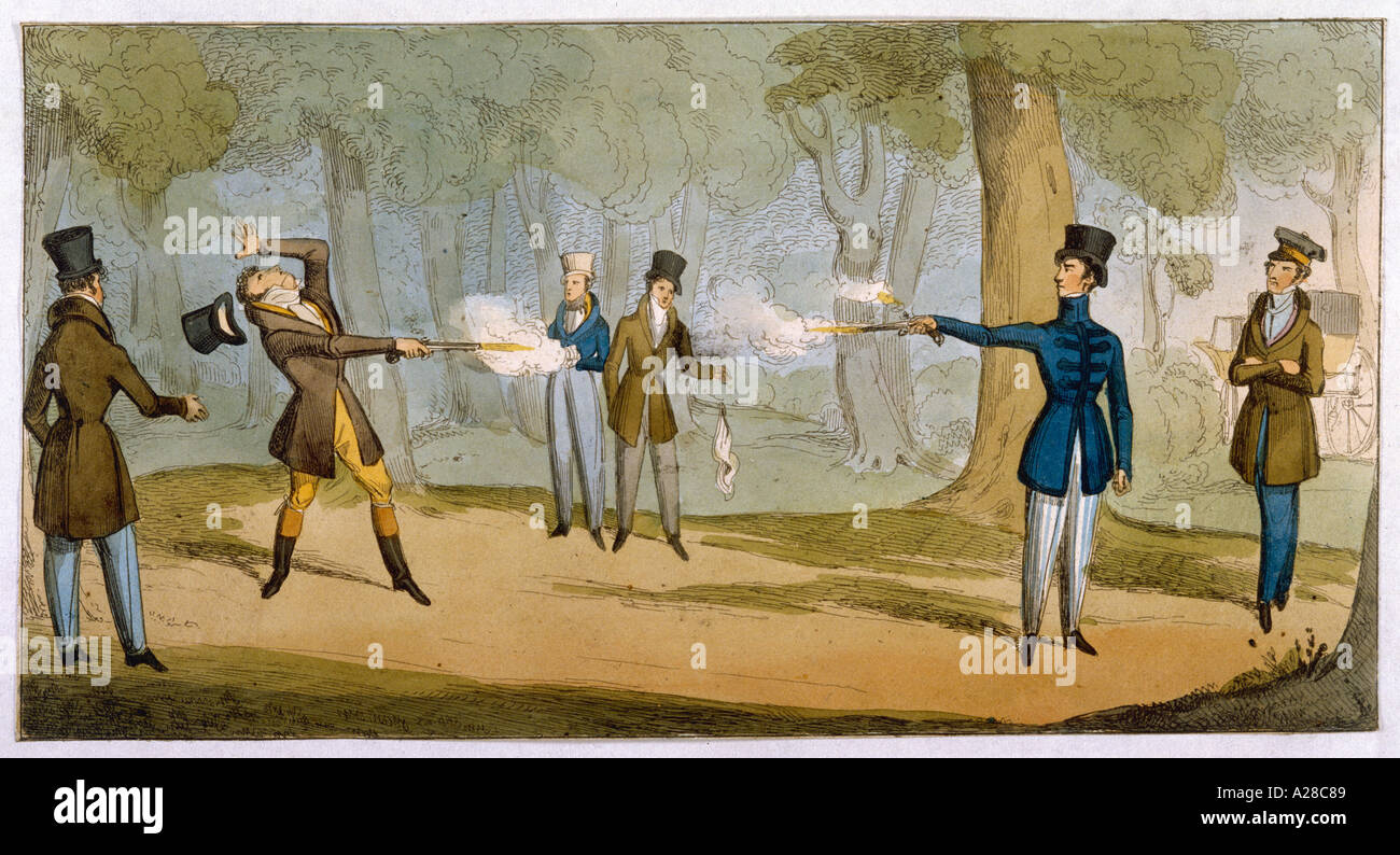 Pistolen Duell Stockfotos und -bilder Kaufen - Alamy