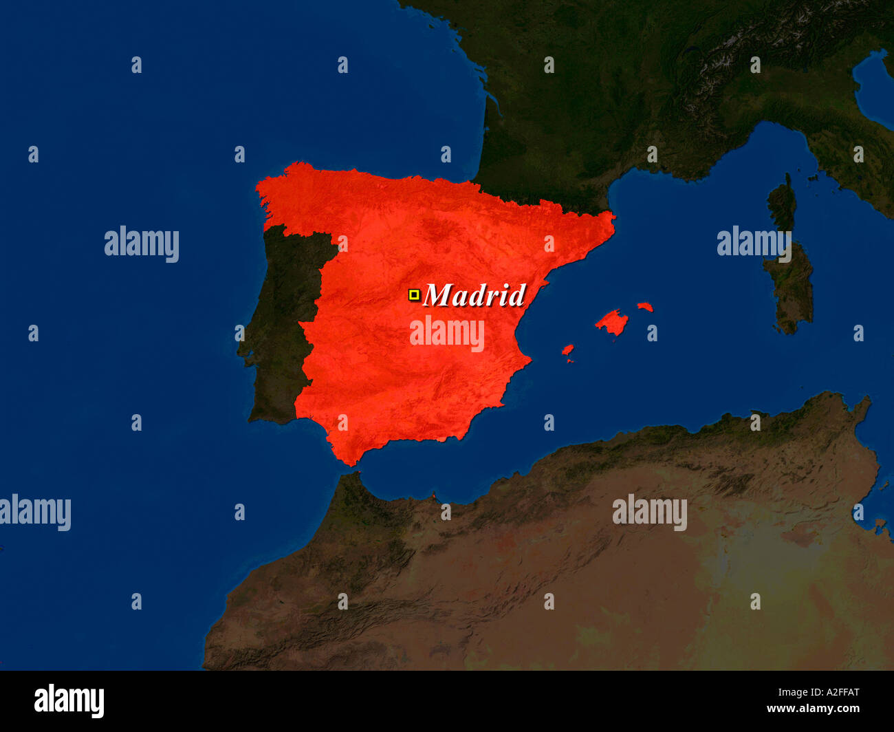 Map satellite geography madrid -Fotos und -Bildmaterial in hoher ...