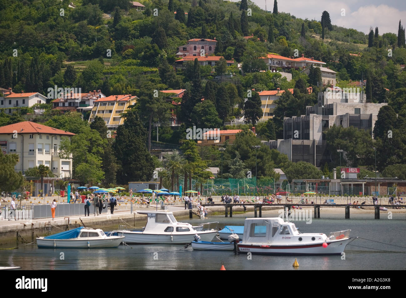 Beach portoroz slovenia -Fotos und -Bildmaterial in hoher Auflösung ...