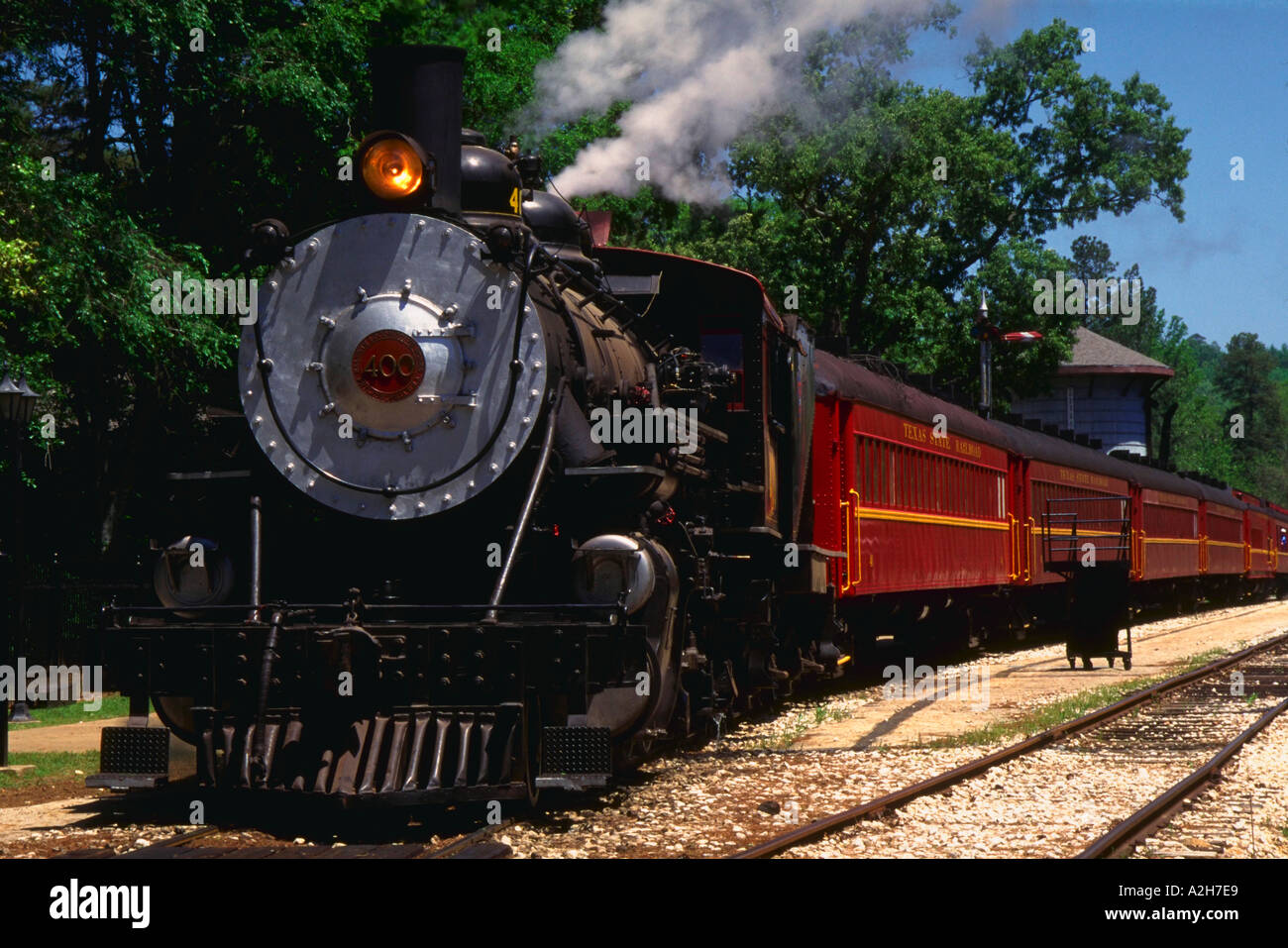 Dampflokomotive texas state railroad -Fotos und -Bildmaterial in hoher ...