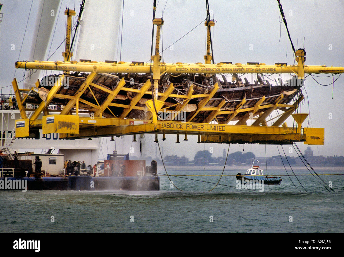 Anheben Der Mary Rose Stockfotos und -bilder Kaufen - Alamy