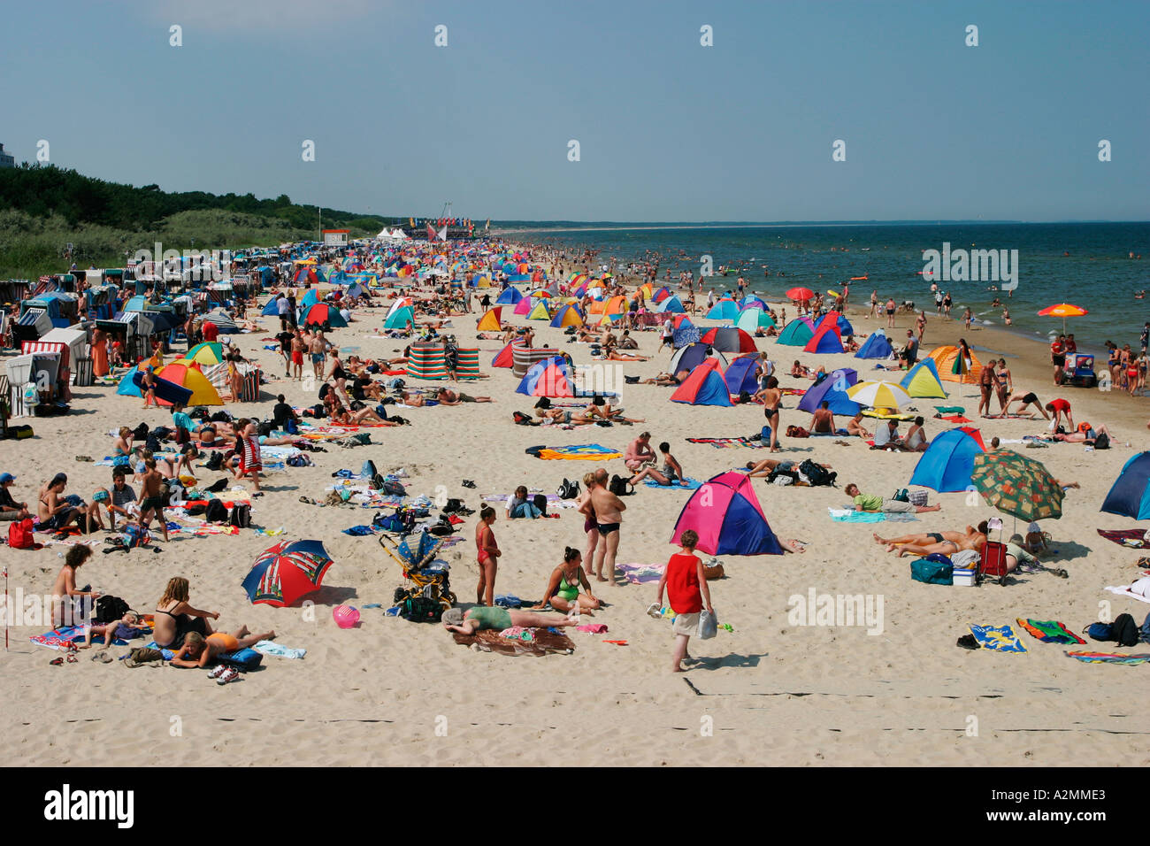 BRD Deutschland Mecklenburg Vorpommern Zinnowitz Strand ...