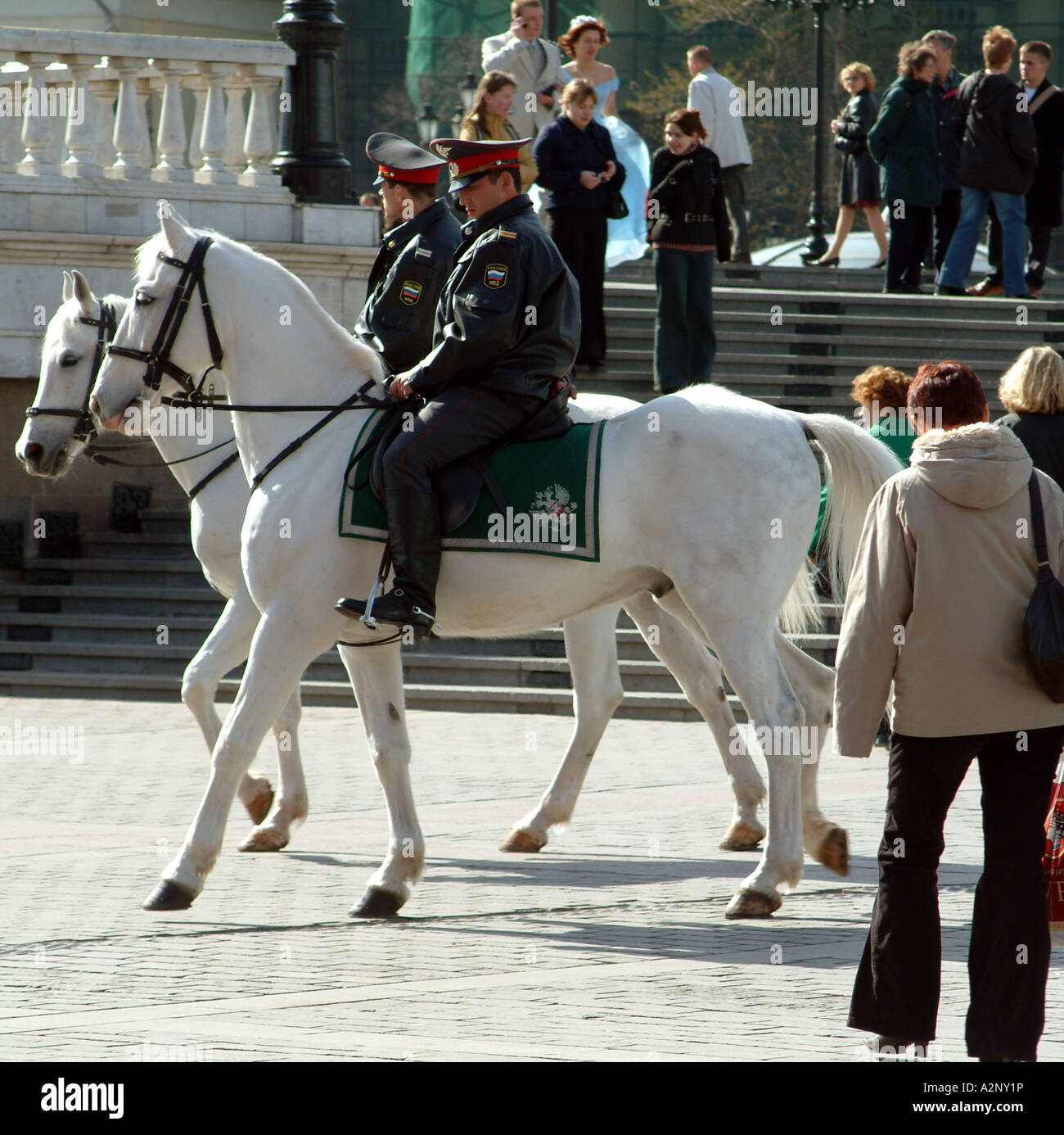 Russian mounted police -Fotos und -Bildmaterial in hoher Auflösung – Alamy