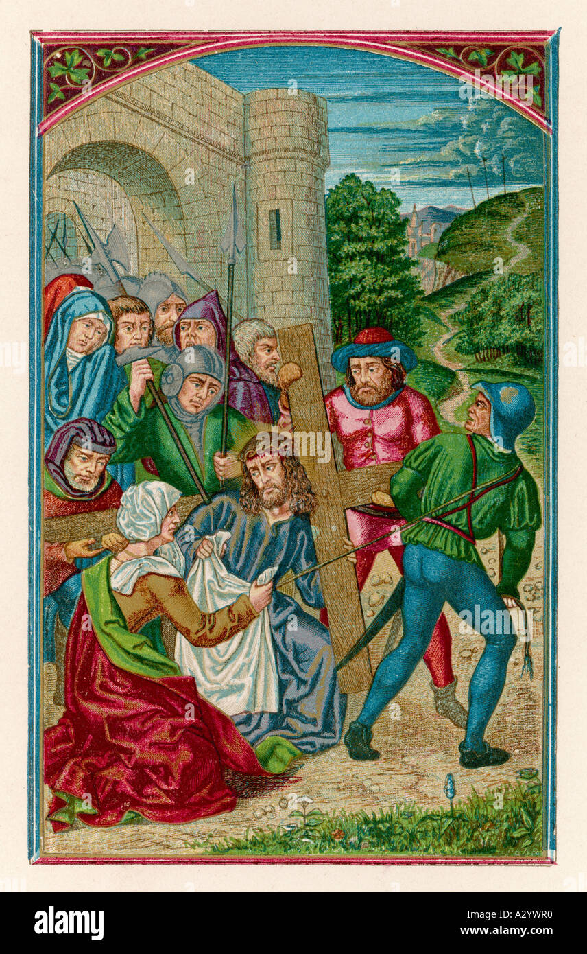 Jesus trägt sein kreuz -Fotos und -Bildmaterial in hoher Auflösung – Alamy