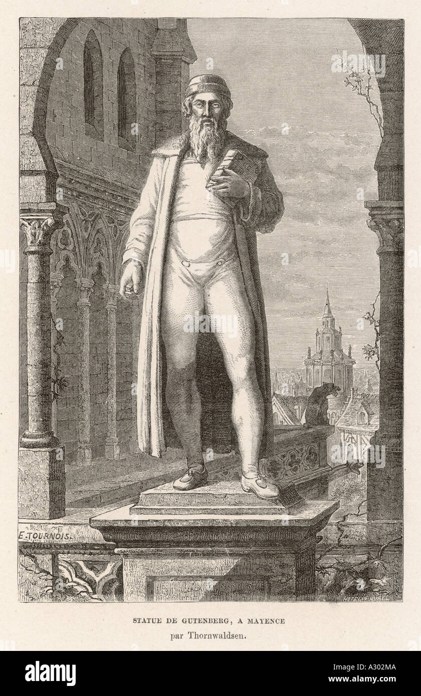 Johann printer gutenberg -Fotos und -Bildmaterial in hoher Auflösung – Alamy