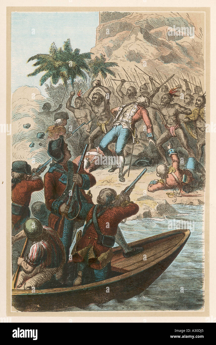 Death of captain cook -Fotos und -Bildmaterial in hoher Auflösung – Alamy
