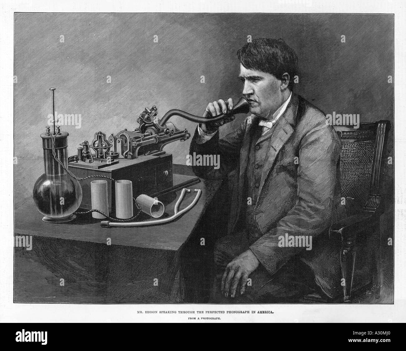 Edison speaking phonograph -Fotos und -Bildmaterial in hoher Auflösung ...