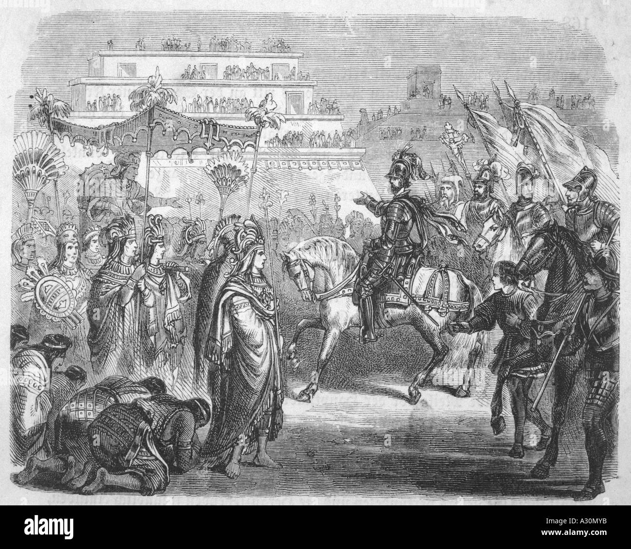 Cortes and montezuma -Fotos und -Bildmaterial in hoher Auflösung – Alamy
