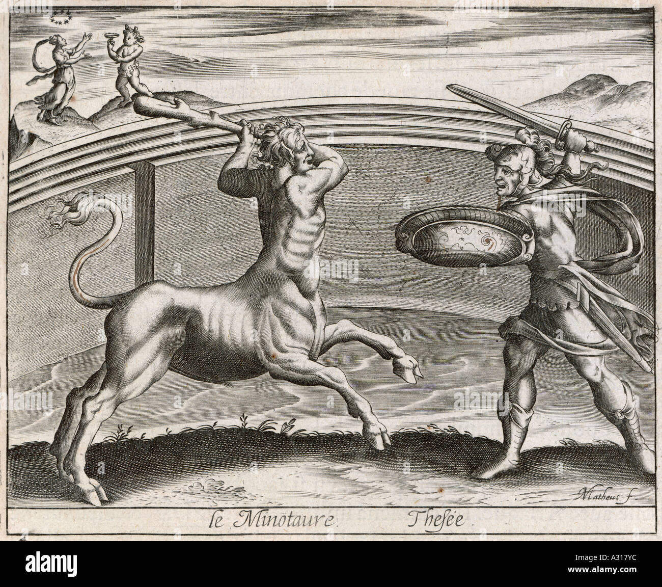 Der minotaurus halber mann -Fotos und -Bildmaterial in hoher Auflösung ...