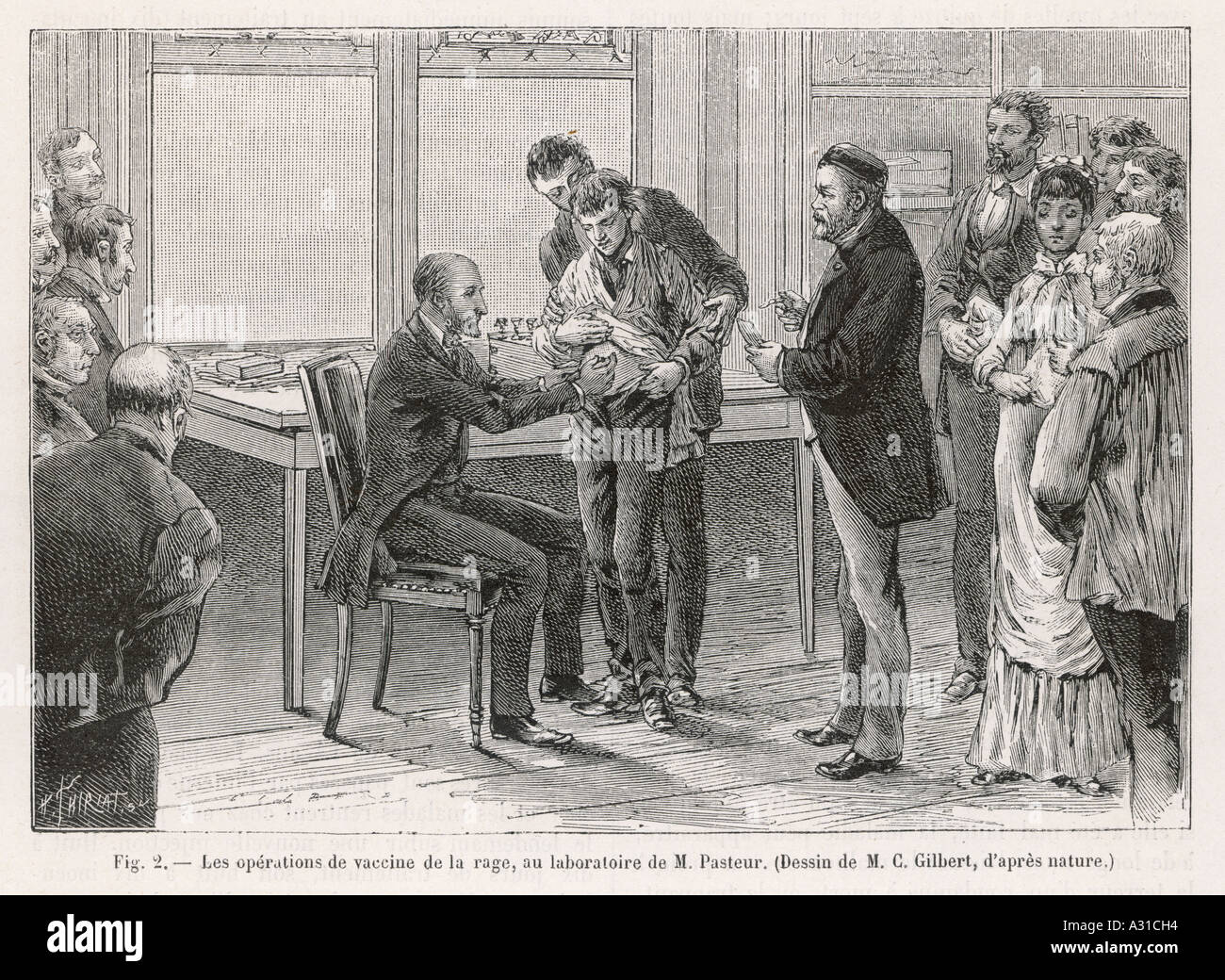 Louis Pasteur Rabies Stockfotos und -bilder Kaufen - Alamy