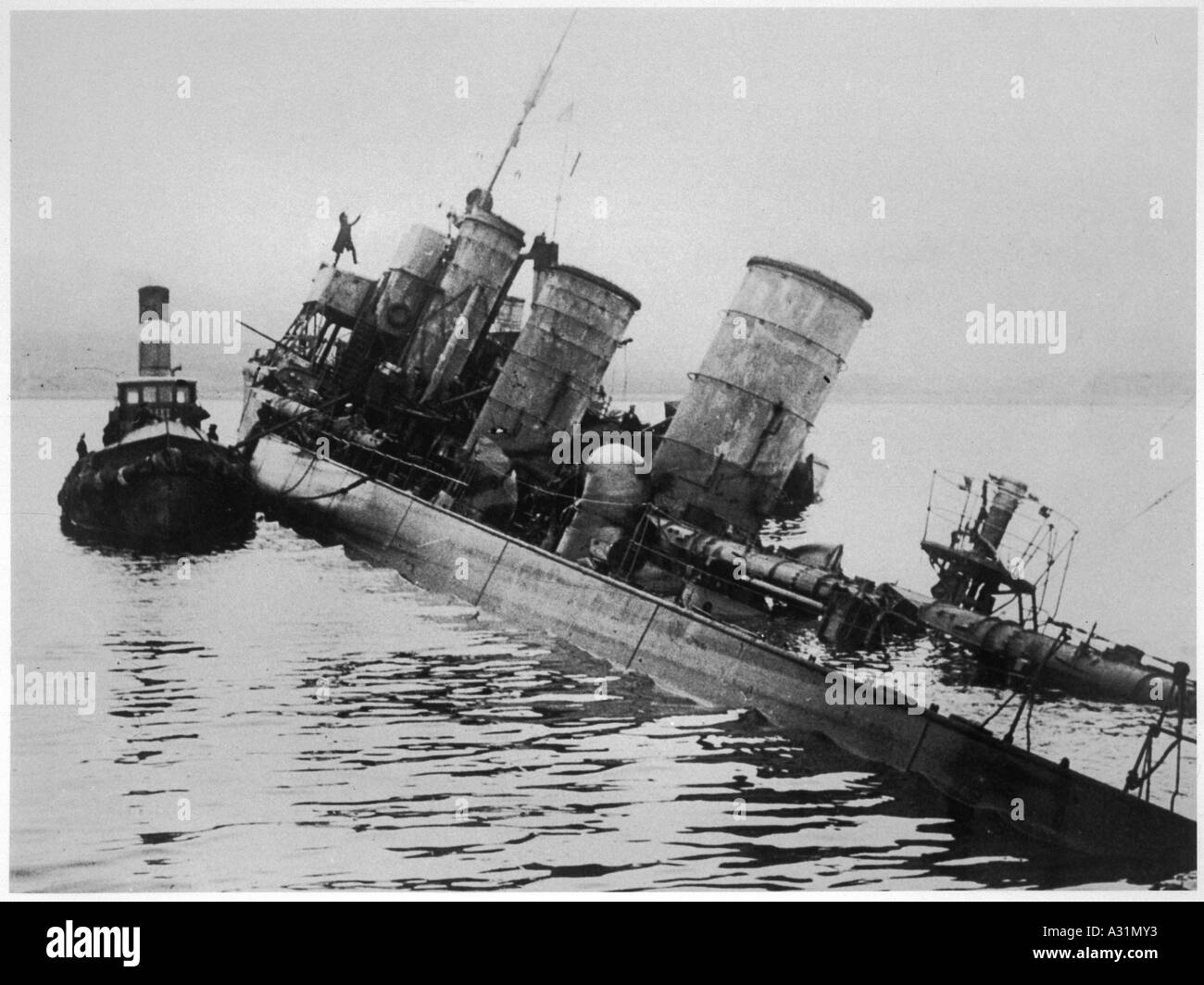 Scapa Flow 1919 Stockfotos und -bilder Kaufen - Alamy