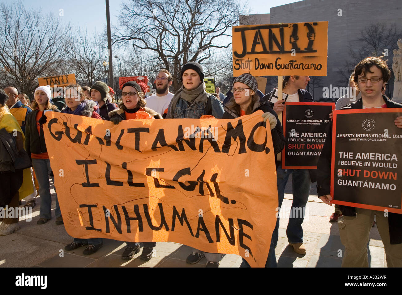 Amnesty International Guantanamo Stockfotos und -bilder Kaufen - Alamy