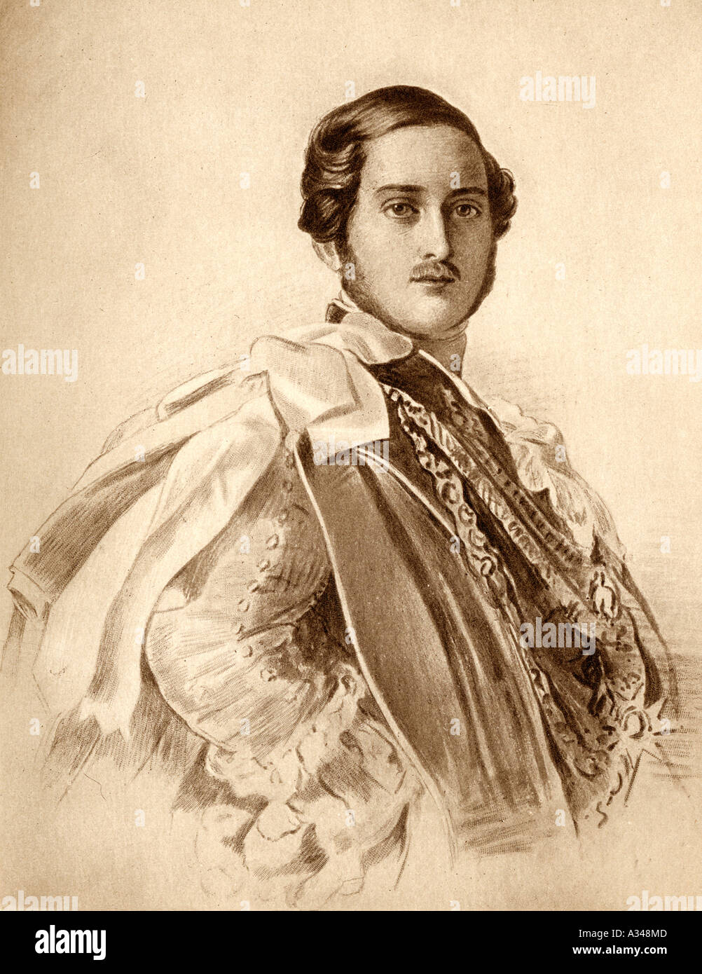 Prince Albert Of Saxe Coburg Gotha Stockfotos und -bilder Kaufen - Alamy