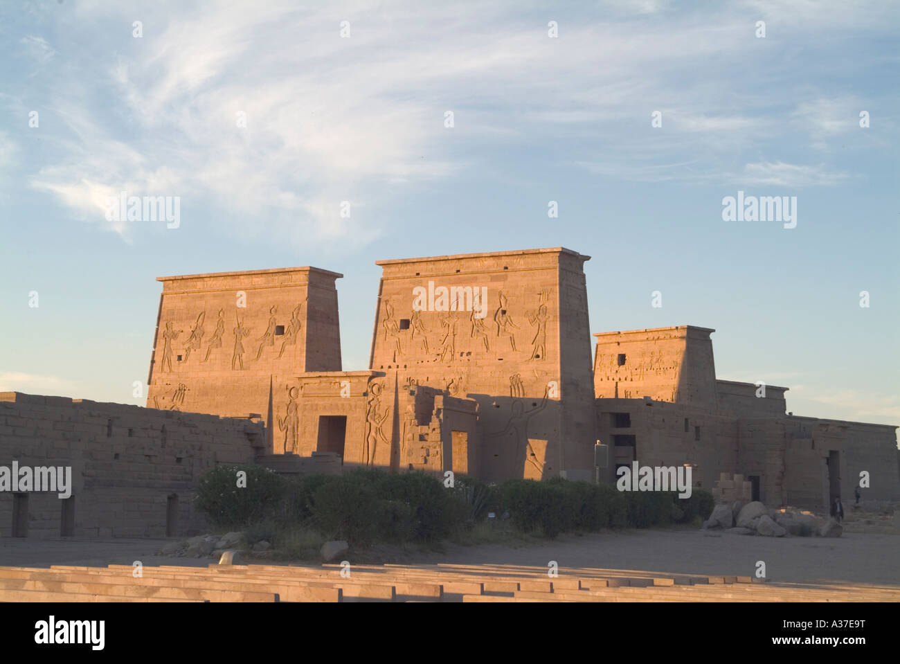 Philae Tempel der Göttin Isis Perle der Nil Heiligtum griechische und ...