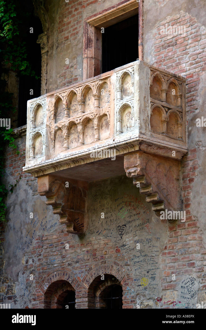 Verona Haus der Julia, Italien Verona Casa Capuleti House von Juliet ...