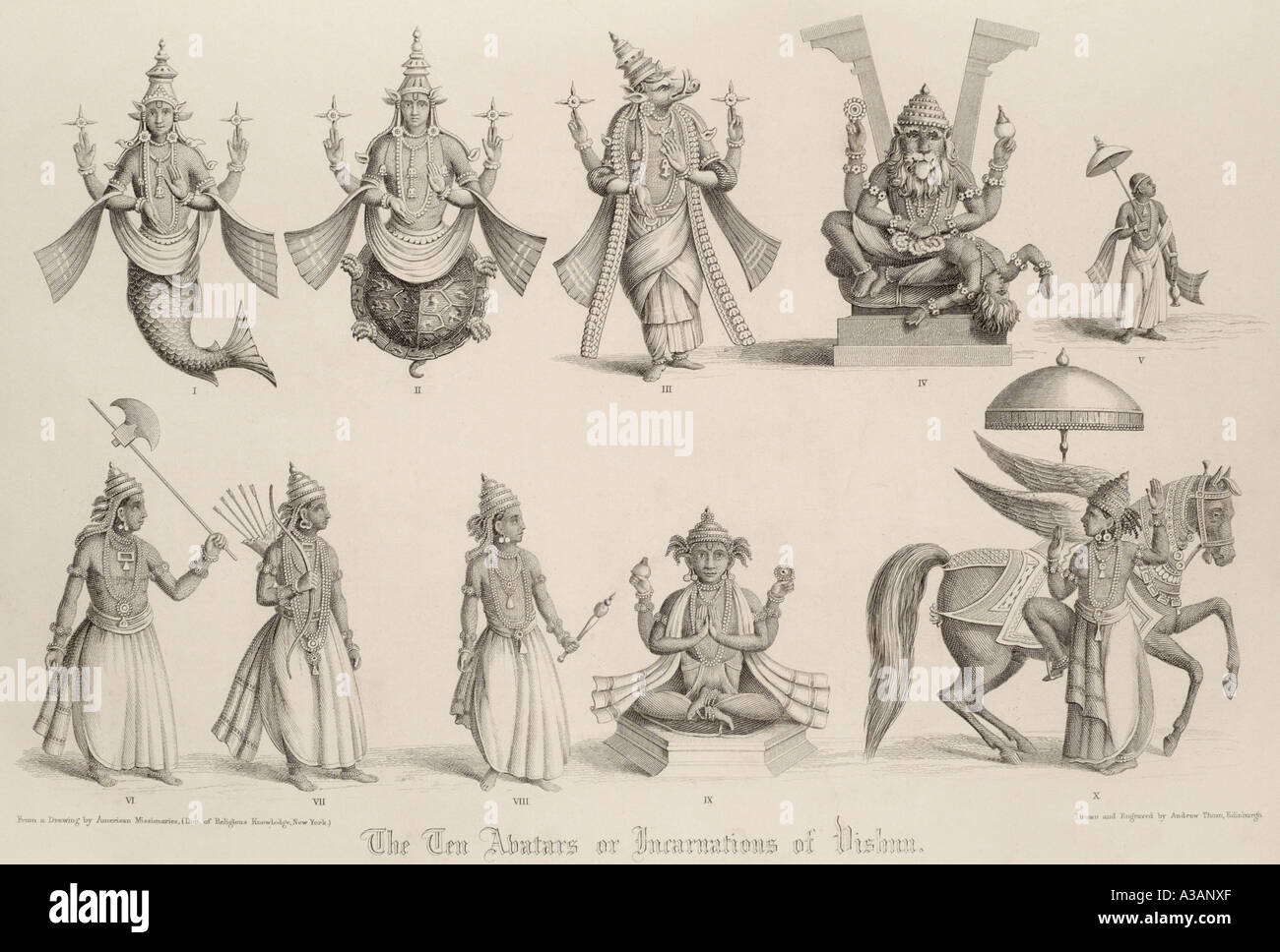 Inkarnation von vishnu -Fotos und -Bildmaterial in hoher Auflösung – Alamy