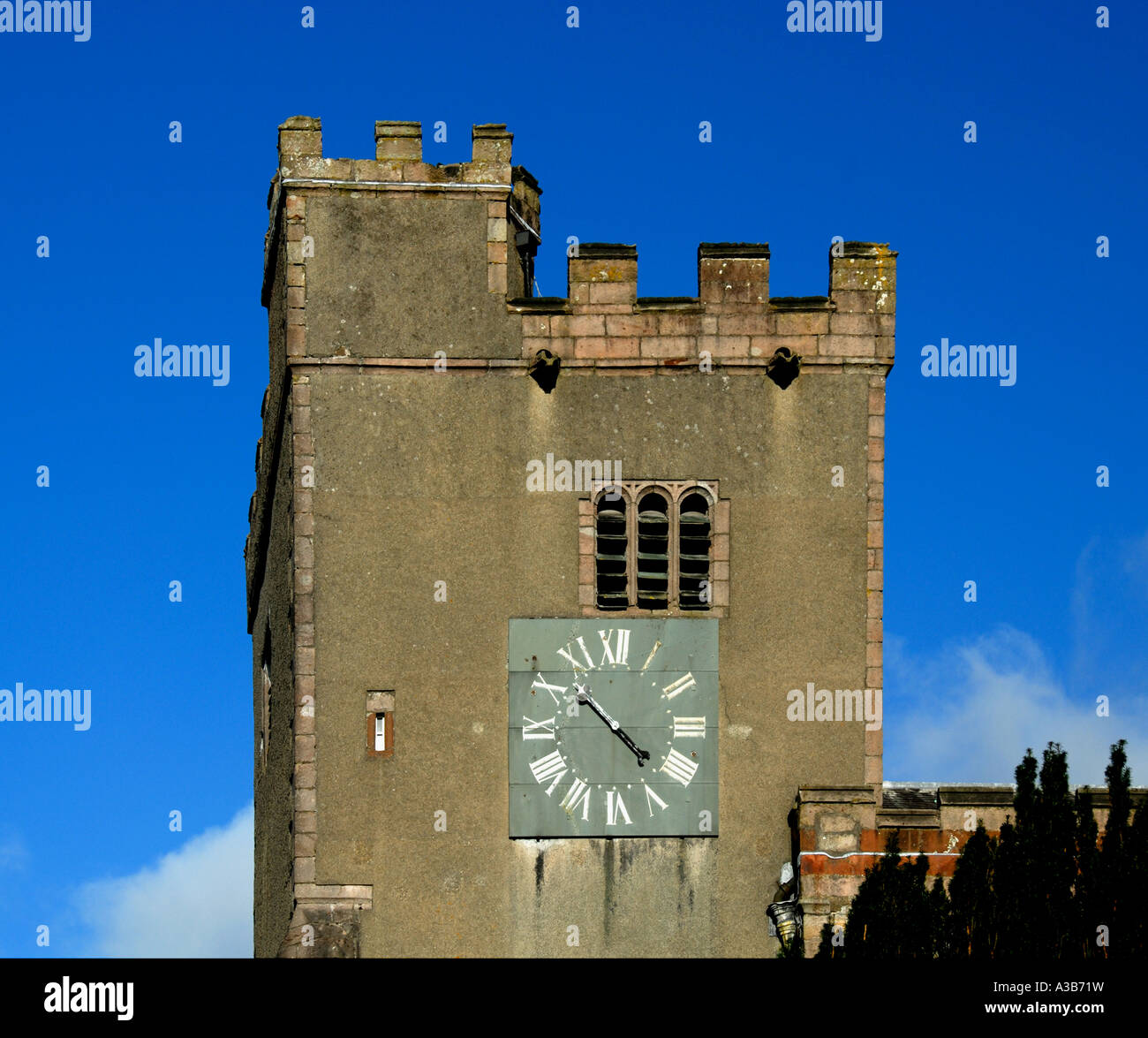 Clock Tower Roman Numerals Stockfotos und -bilder Kaufen - Alamy