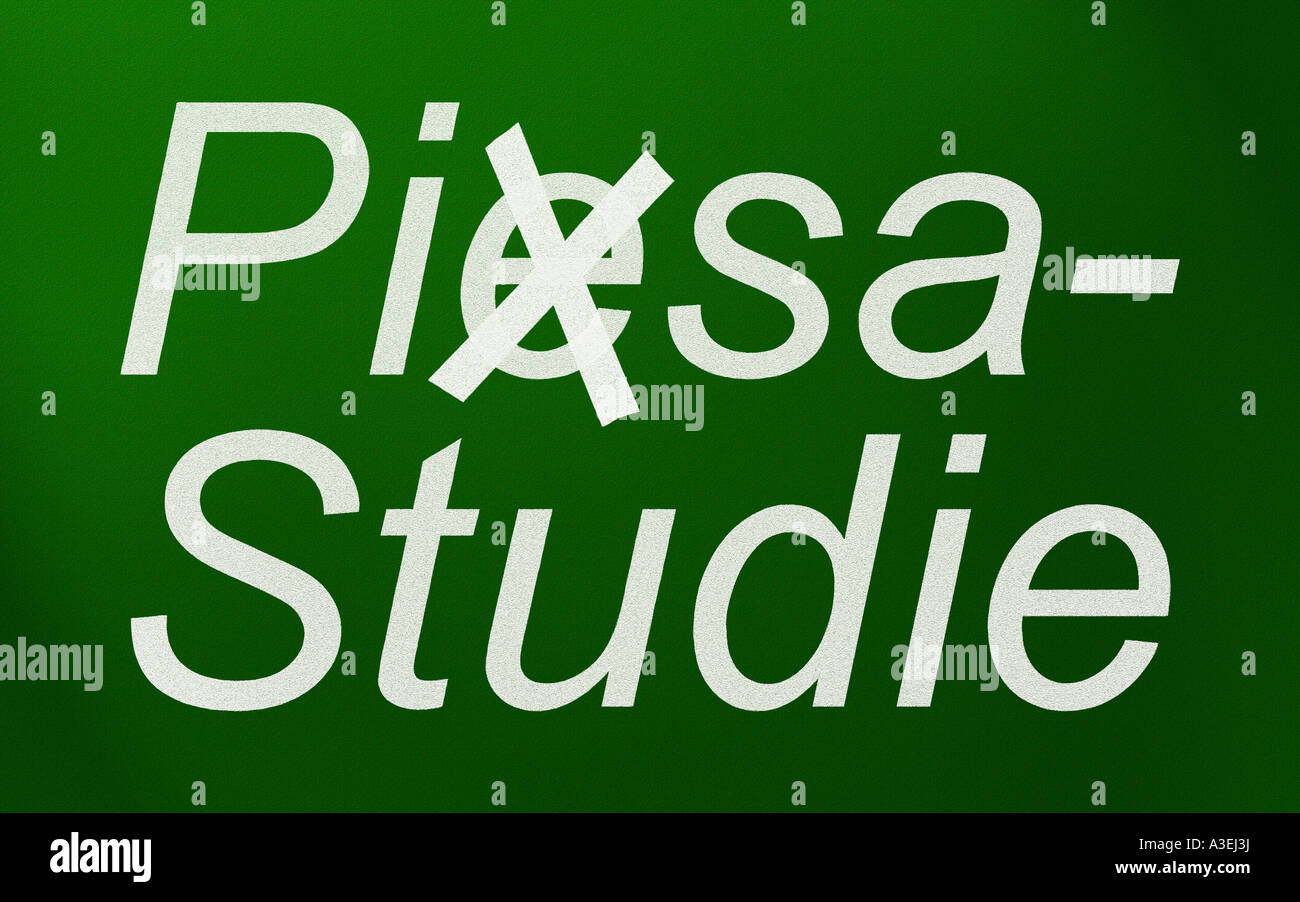Die pisa studie Stockfotos und -bilder Kaufen - Alamy