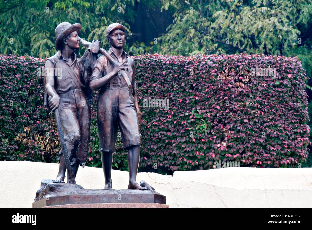 USA-Missouri MO Hannibal die Kindheit Stadt Samuel Langhorne Clemens ...