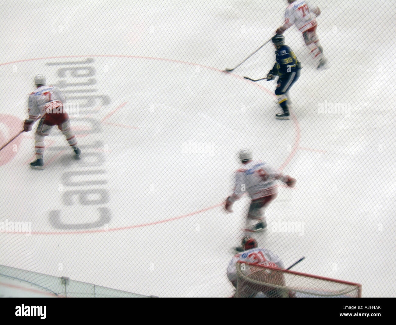 Eishockey match HV71 versus Timrå IK in der Kinnarps Arena in Jönköping ...