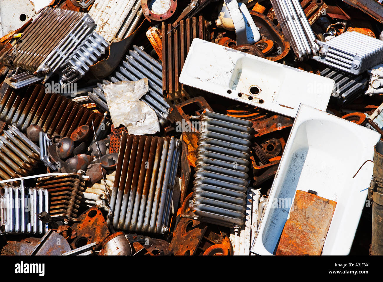 Metal Scrap Stockfotos und -bilder Kaufen - Alamy