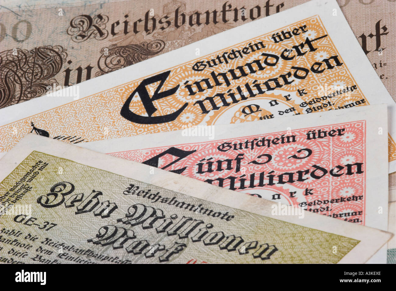 Germany Inflation 1922 Stockfotos und -bilder Kaufen - Alamy