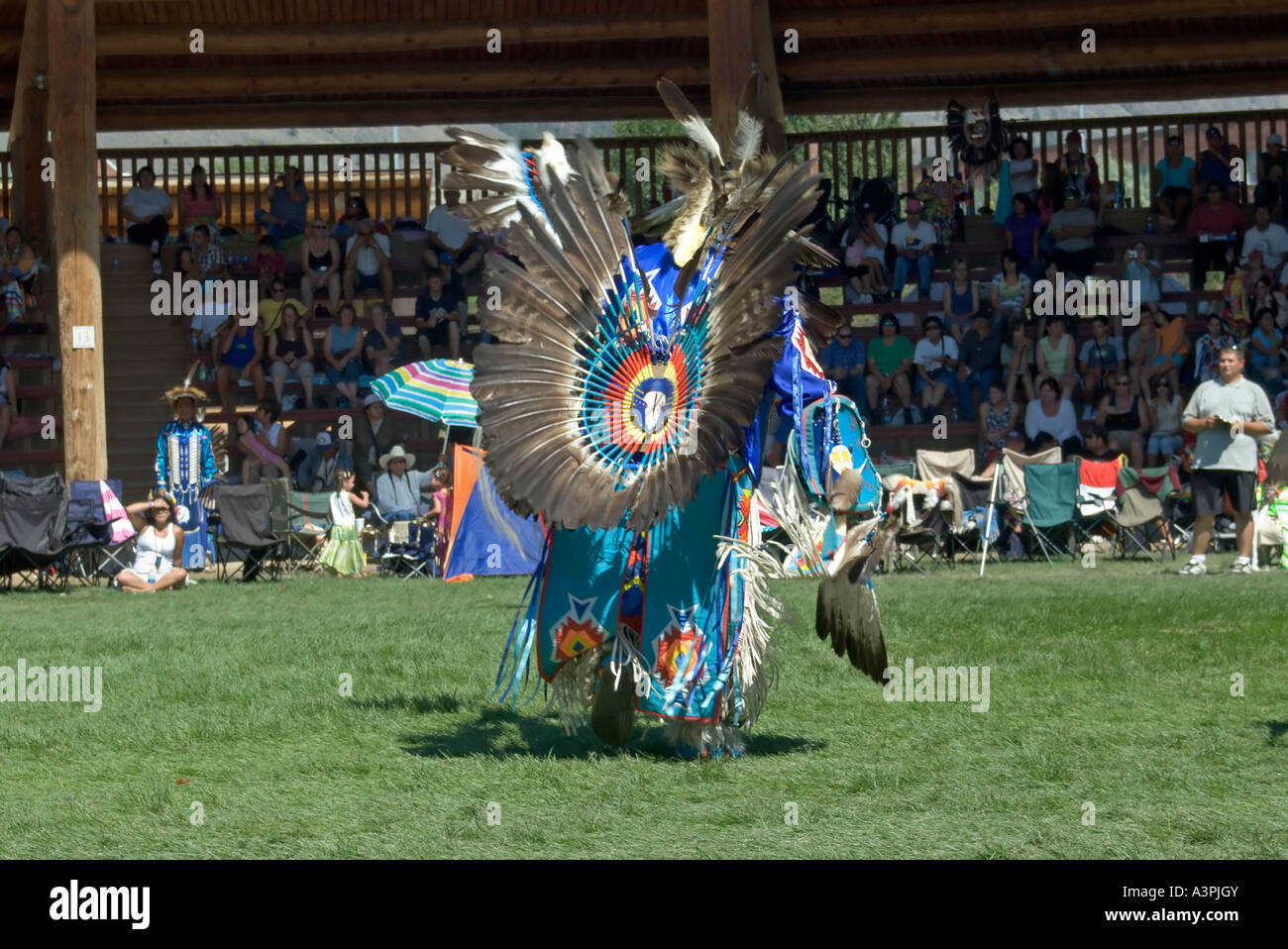 Kanada, British Columbia, Kamloops, Kamloopa Pow Wow, traditionelle ...