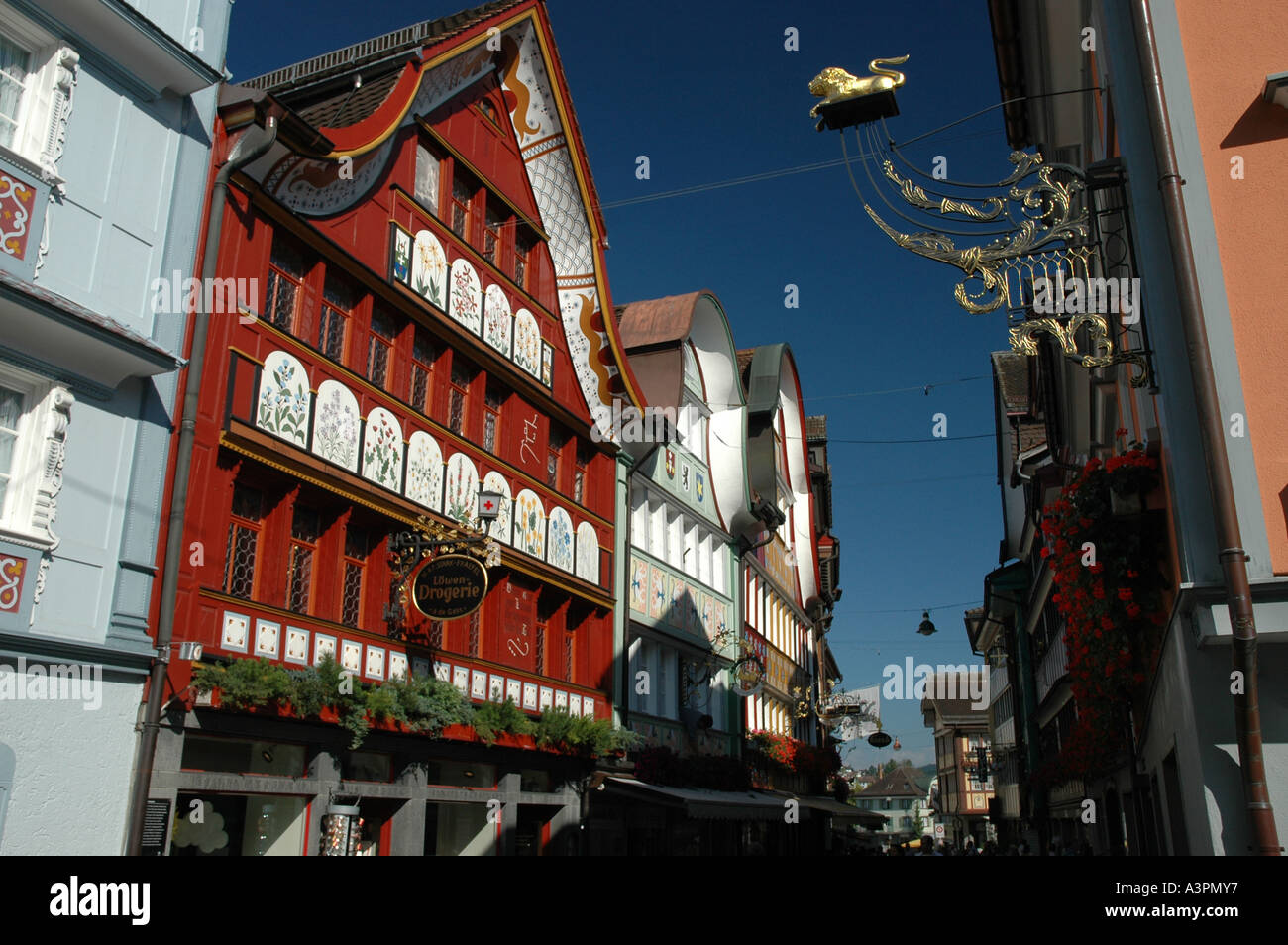 Appenzell switzerland traditional architecture -Fotos und -Bildmaterial ...