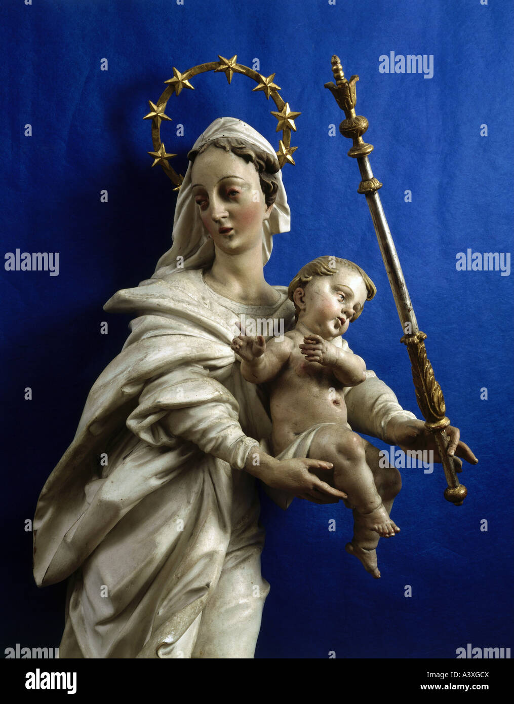 Jungfrau maria mit zepter und jesuskind -Fotos und -Bildmaterial in hoher Auflösung – Alamy