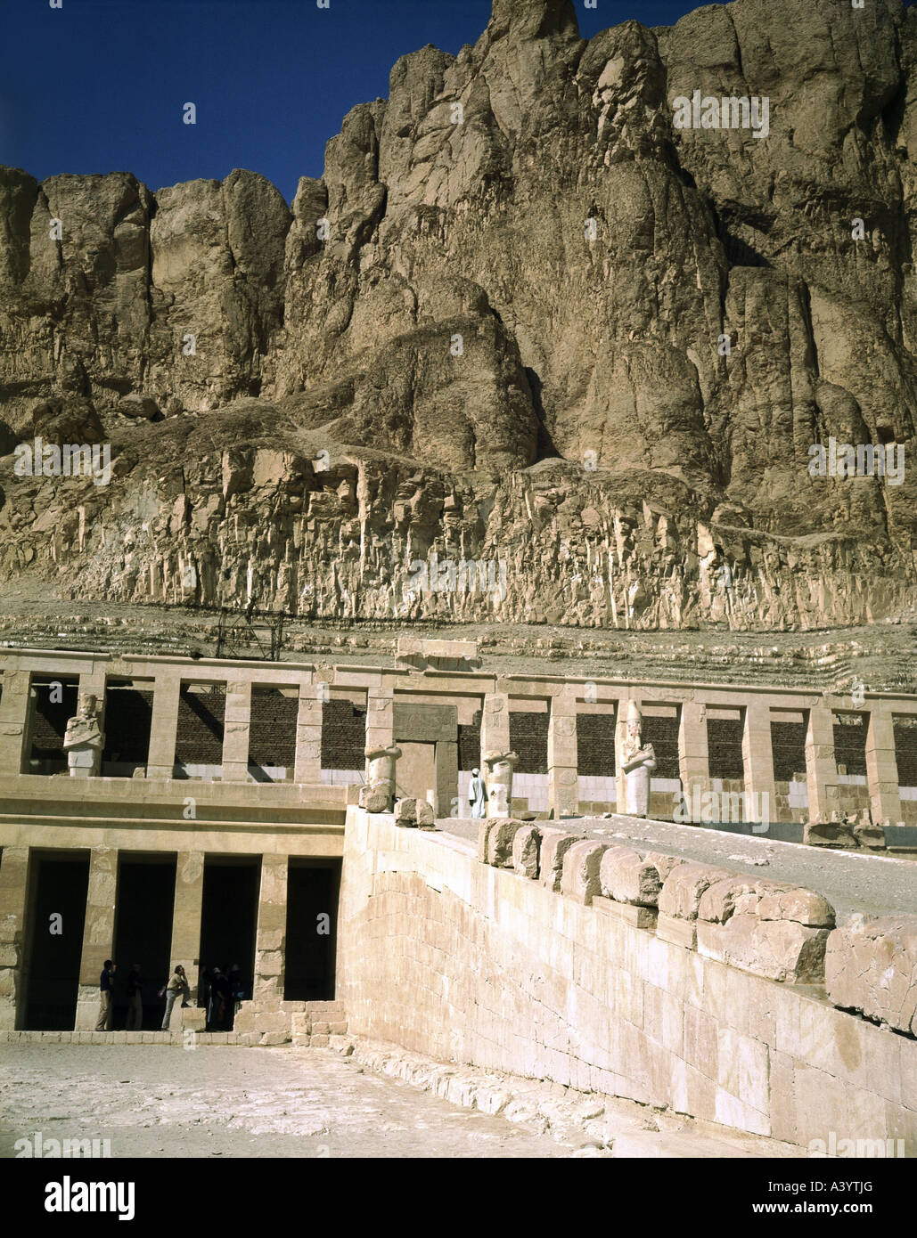 Reise/Geographie, Ägypten, Theben, Gebäude, Deir el Bahri ...