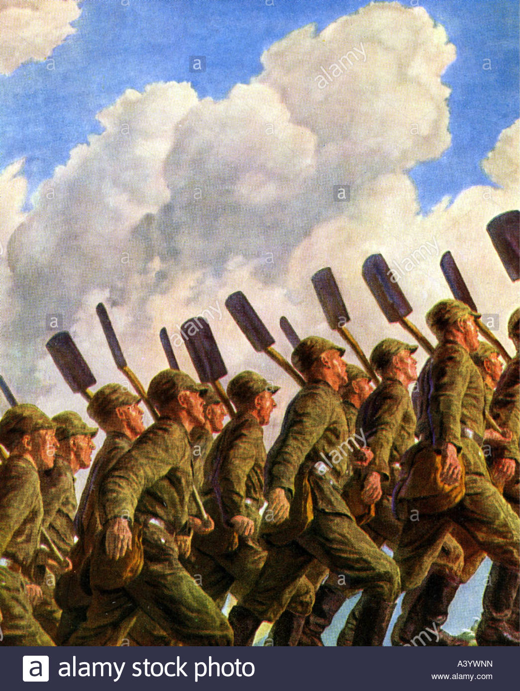 National Socialism, Fine Arts, Painting Stockfotos & National Socialism ...