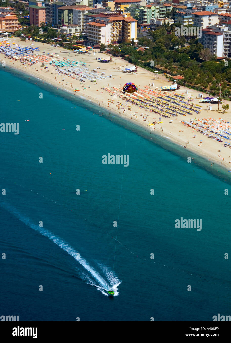 Alanya türkische Riviera Kleopatra-Strand Stockfotografie - Alamy