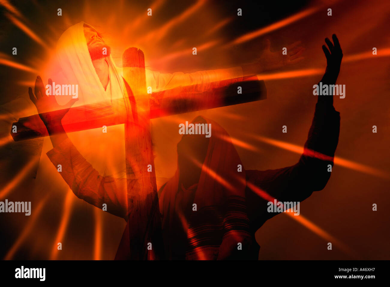 Tod jesus am kreuz -Fotos und -Bildmaterial in hoher Auflösung – Alamy