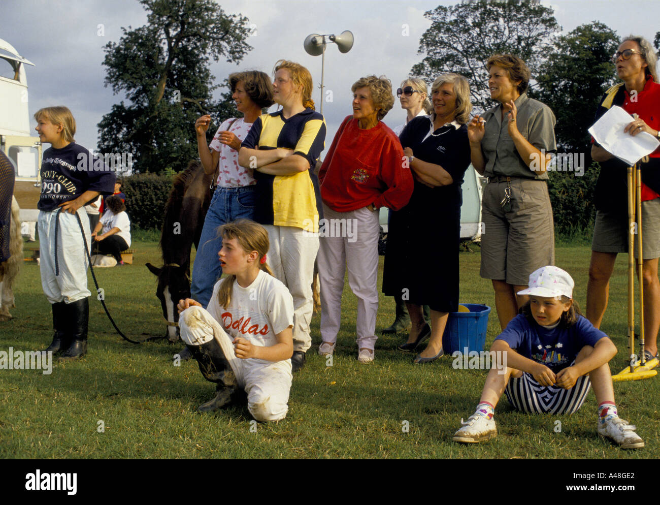 Spectators watching polo match -Fotos und -Bildmaterial in hoher ...