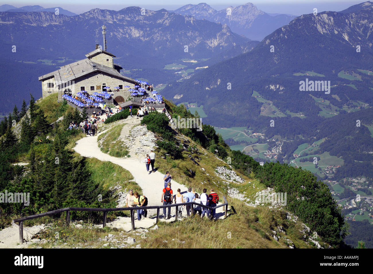 Deutschland Kehlsteinhaus Oberbayern Berchtesgaden Hitlers Teehaus ...