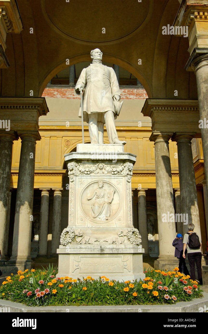 Statue von Friedrich Wilhelm IV. Frederick William IV Sanssouci Palace ...