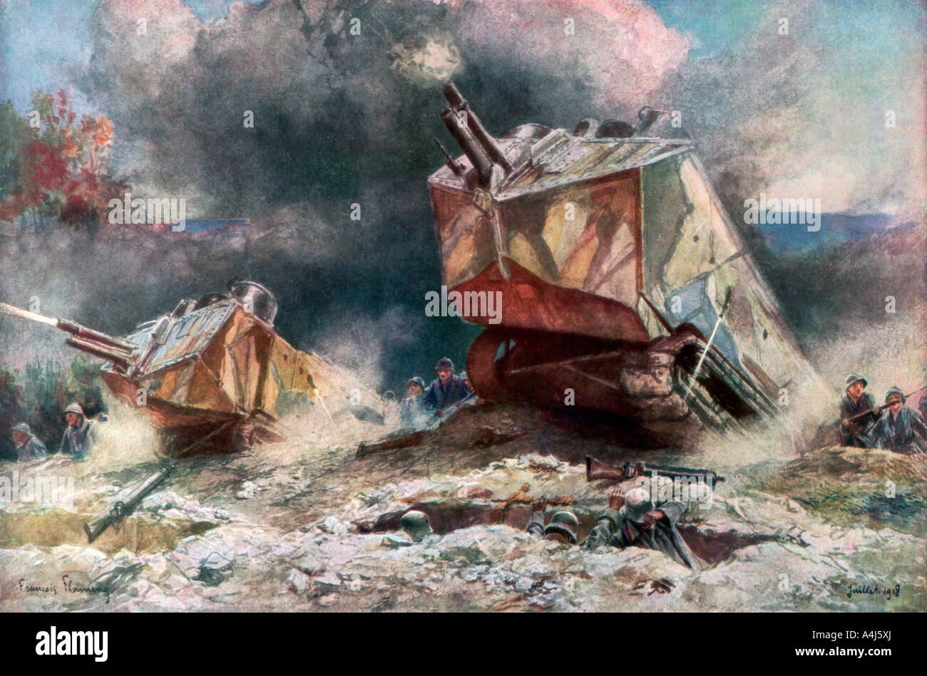 French tank -Fotos und -Bildmaterial in hoher Auflösung – Alamy