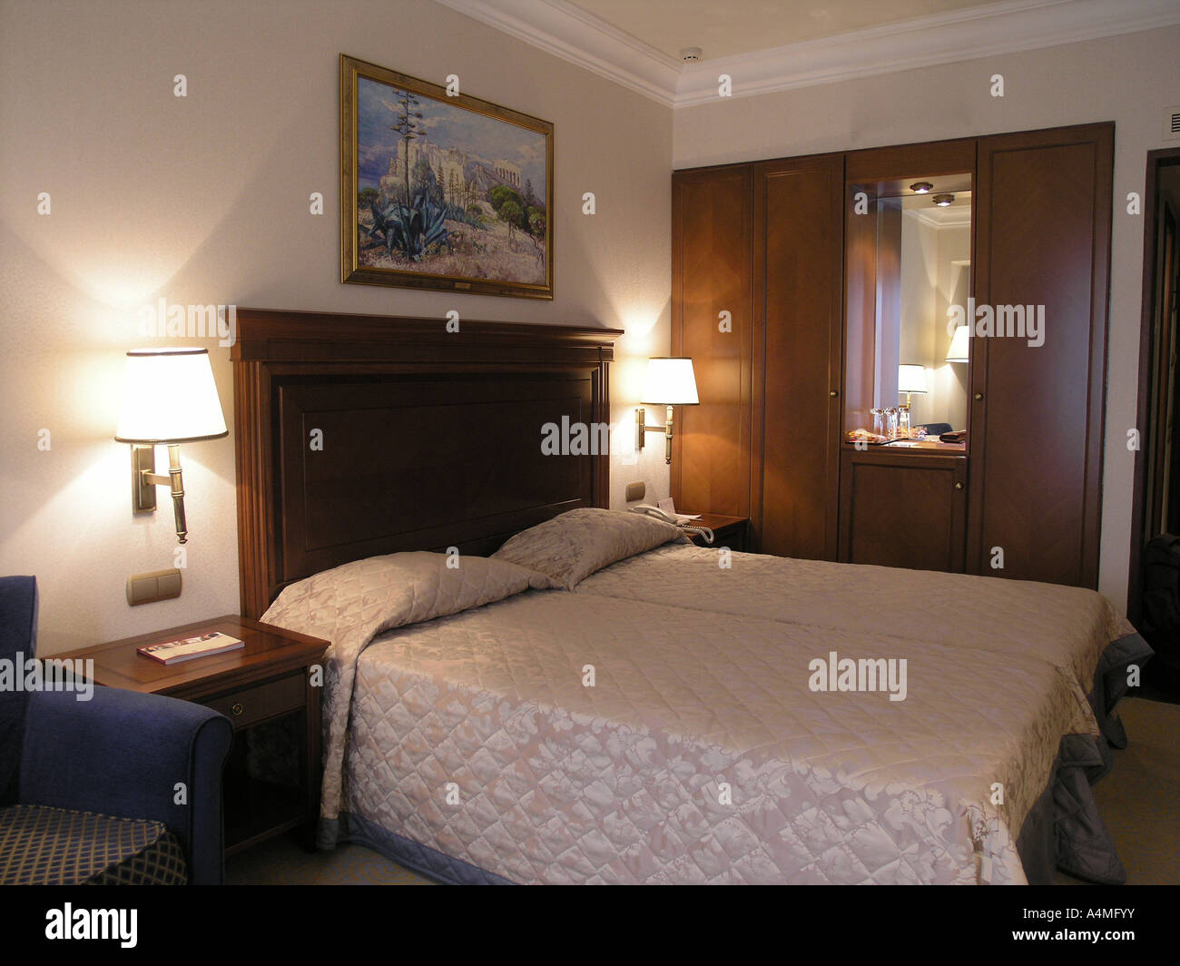 Hotelzimmer Electra Palace Plaka Athen Griechenland Stockfotografie - Alamy