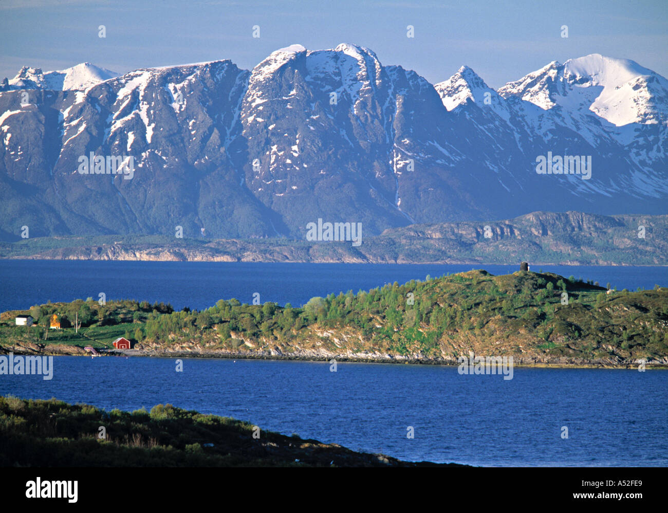 Harstad Hafen Stockfotos und -bilder Kaufen - Alamy