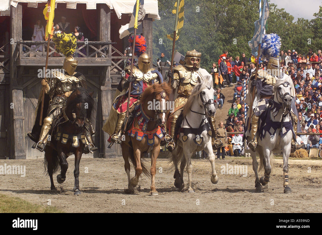 Knights Tournament Stockfotos und -bilder Kaufen - Alamy