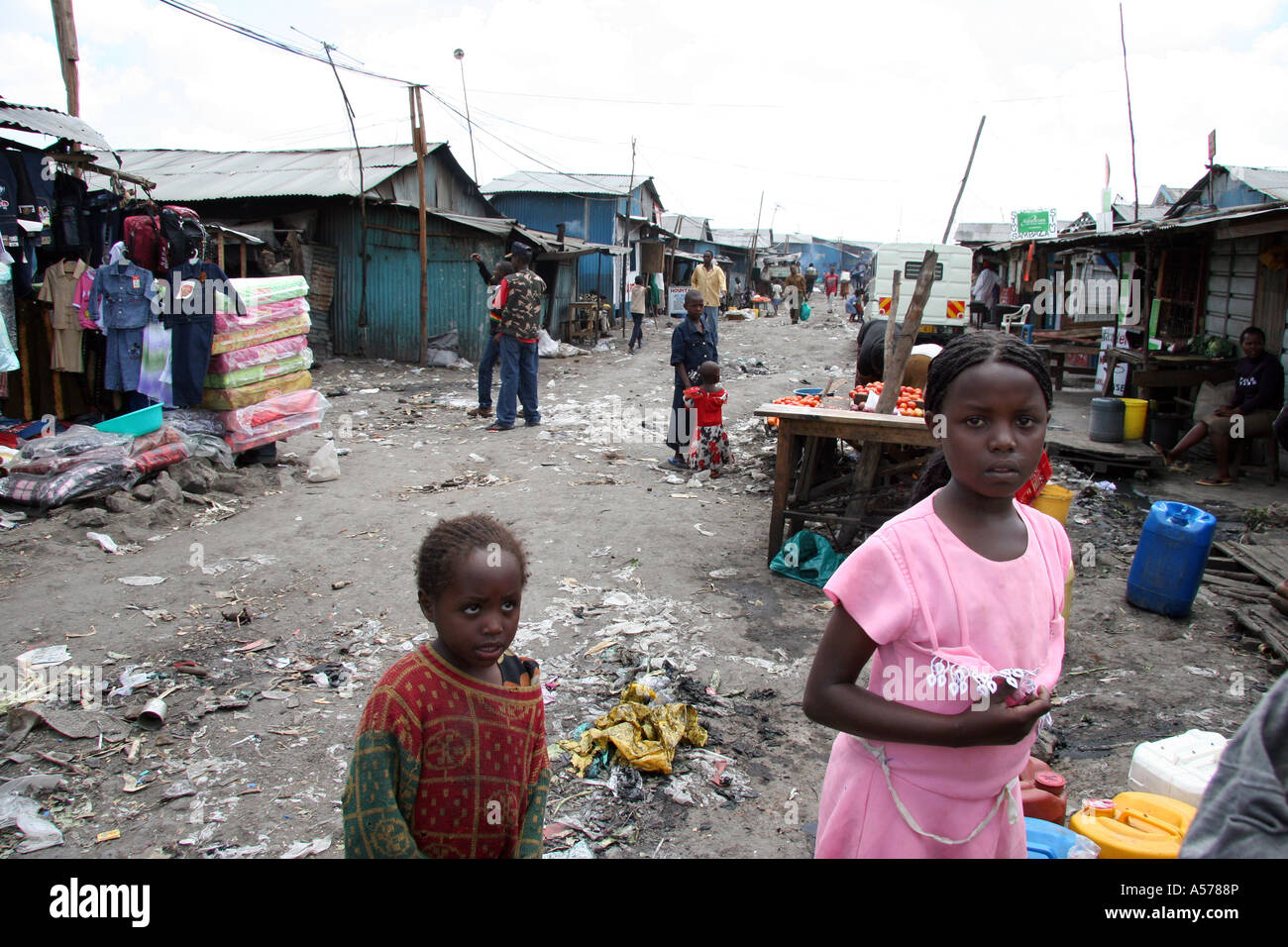 Mombasa Kenya Slum Stockfotos und -bilder Kaufen - Alamy