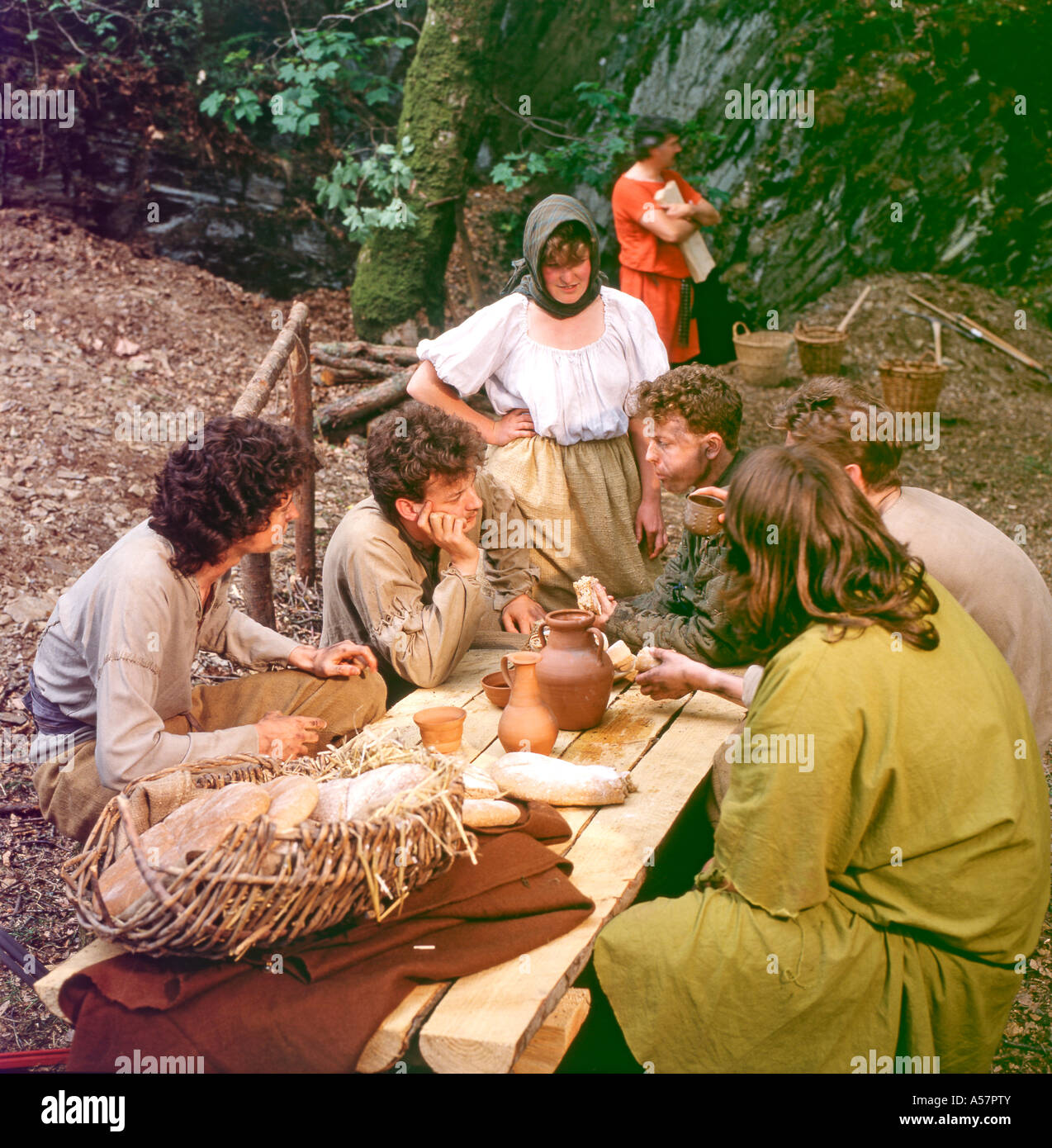 Medieval Food Stockfotos & Medieval Food Bilder - Alamy