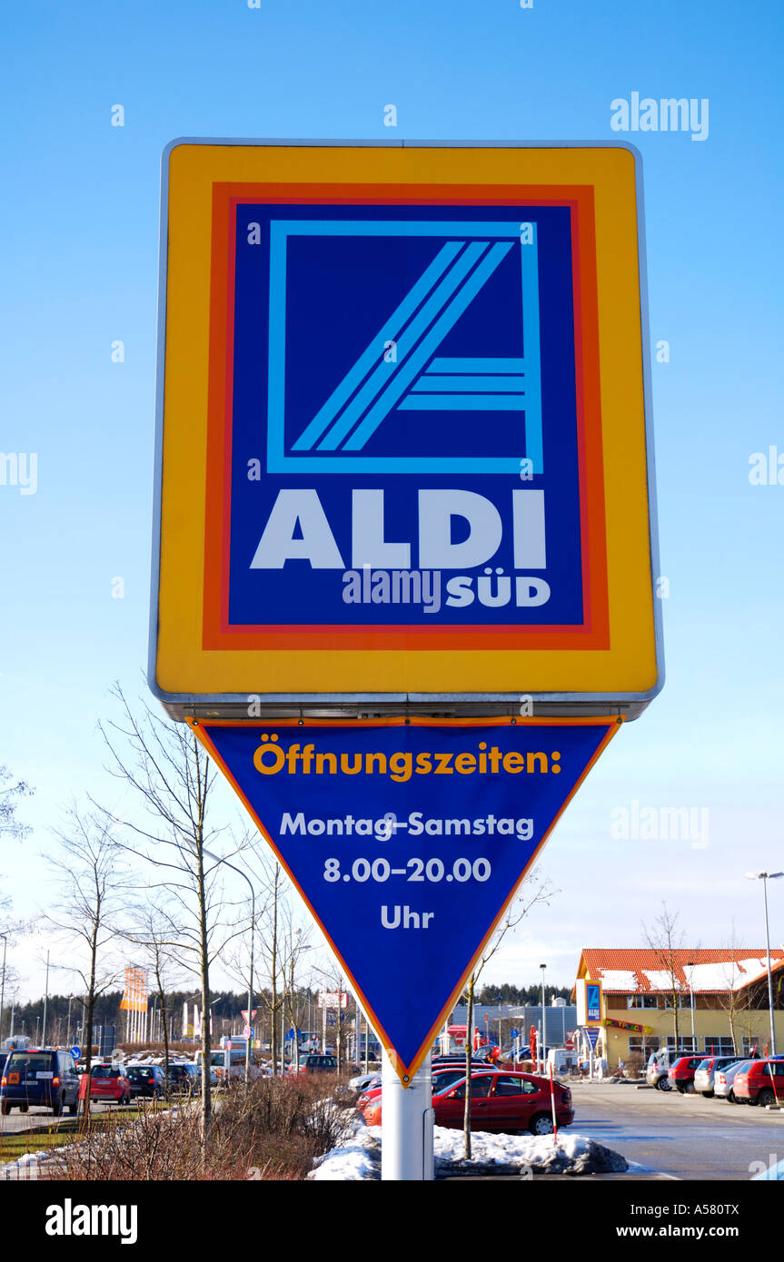Aldi firmenlogo -Fotos und -Bildmaterial in hoher Auflösung – Alamy