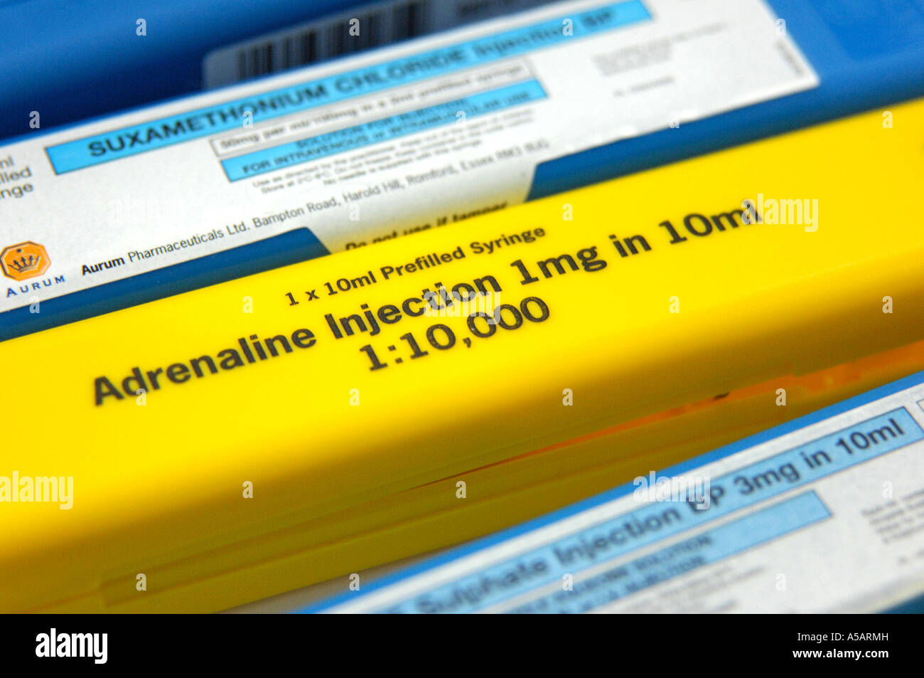 Adrenalin Injection Stockfotos und -bilder Kaufen - Alamy